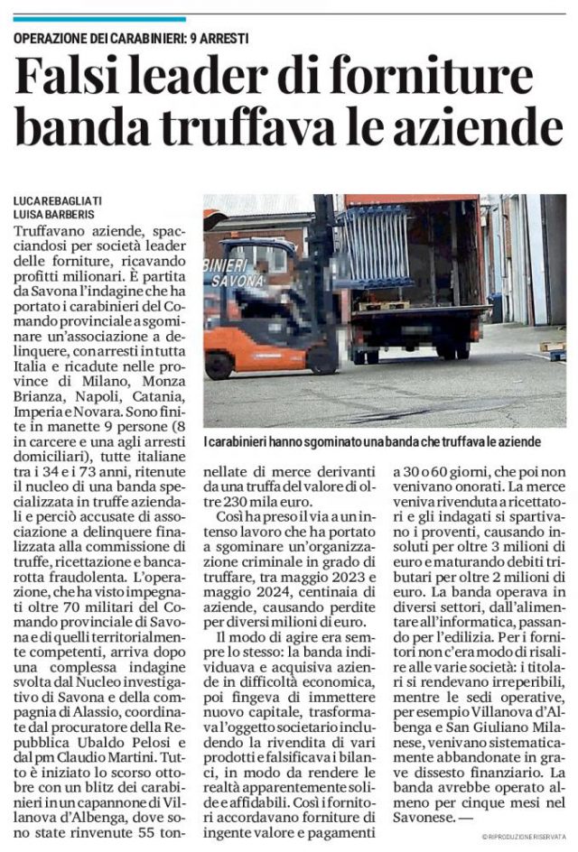 Alassio non ridete! Gesco Srl: 14 pagine per assumere istruttori di ...